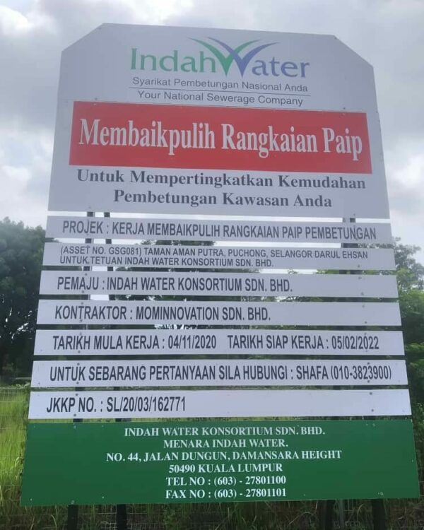 Project Signboard - FAST2PRINT SDN BHD