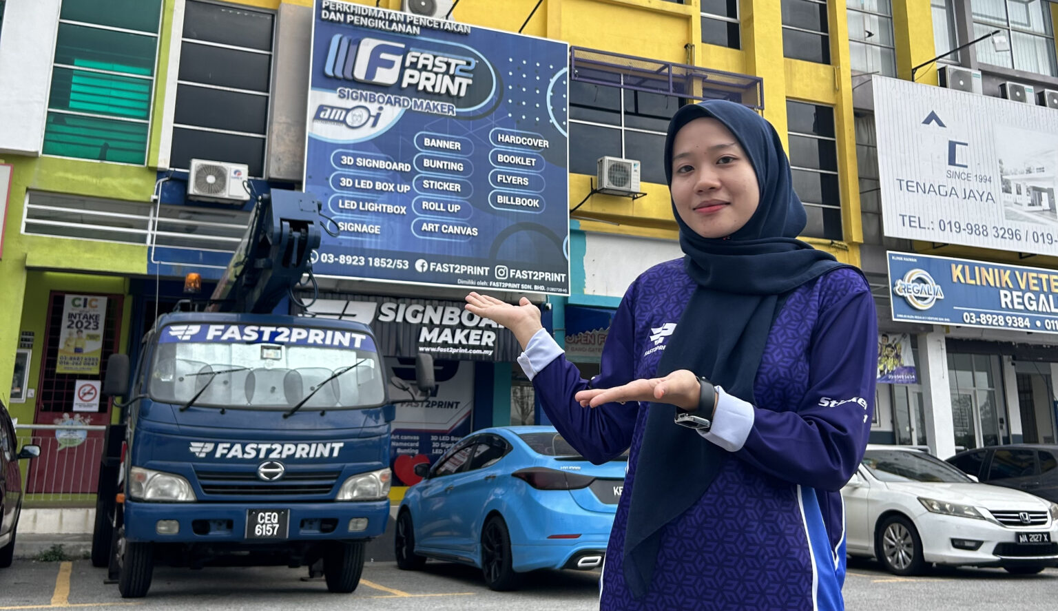 Tempah Signboard Murah Bangi - FAST2PRINT SDN BHD Signage Selangor ...
